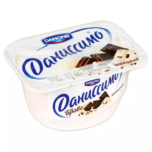 I-Danissimo Chocolate - Ikhalori, Inenzuzo Yezakhiwo, Izinzuzo Nokulimala, Incazelo