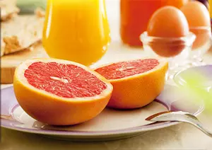 蛋柑橘飲食的示例性菜單