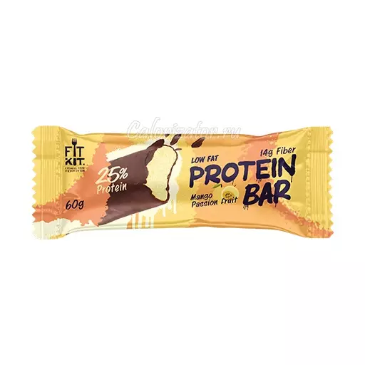 Bar Fitkit Protein Bar Mango-Tutku Meyvesi (Mango Maracuy)