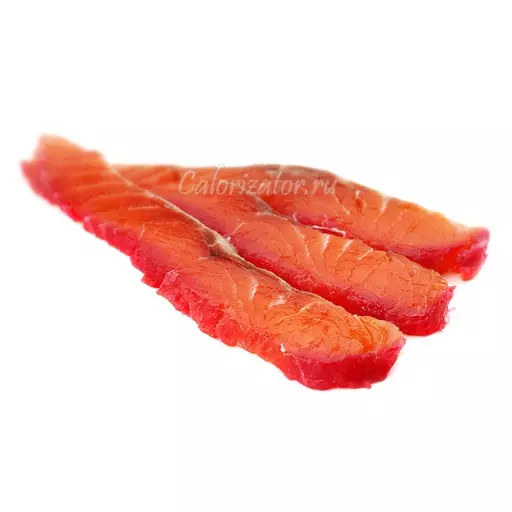 Salmon salmon - Calorie, muaj txiaj ntsig zoo, cov txiaj ntsig thiab kev ua mob, cov lus piav qhia