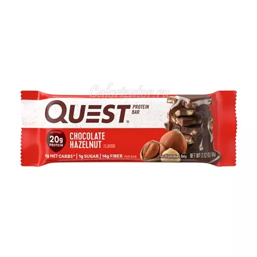 Quest Bar Bar Ciocolata de proteine ​​cu alune