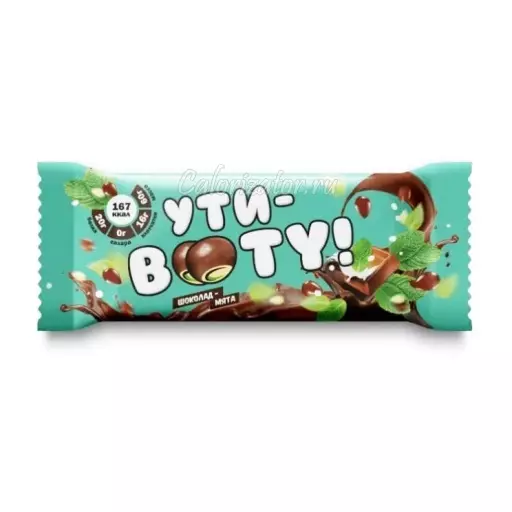 Bar Uti-babo proteinina Chocolate Mint