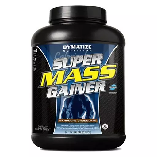 Gainer Dydrymatize Super Mass Gainer - Calorie, nuttige eigenschappen, voordelen en schade, beschrijving