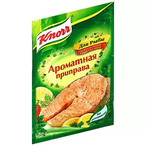 Gia vị Knorr thơm cho cá