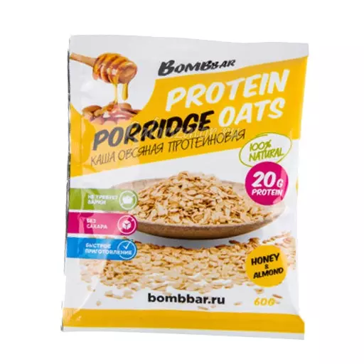 Havregrød Bombbar Protein Mod Almond