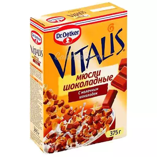 Muesli vaVitalis chokoreti