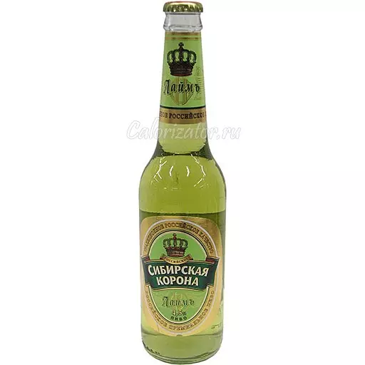 Beer Siberian Coroana Lime