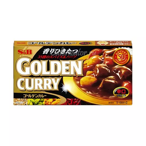 Curry szósz koncentrátum S & B Golden Curry