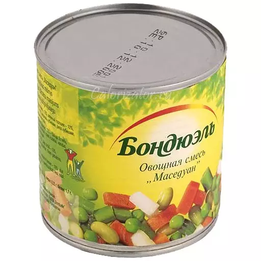 Vegetable mix Bonduel Masseanan