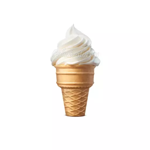Dessert Ice Cream Burger King - Calorie, Taybetmendiyên Bikêrhatî, Feyd û Zirav, Danasîn