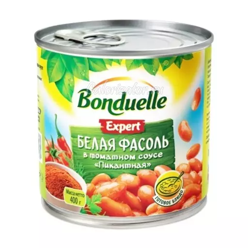 Bonduel Bean Bean Piquant i tomatsauce