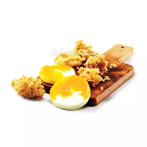 Petit-déjeuner avec des œufs brouillés kfc octets