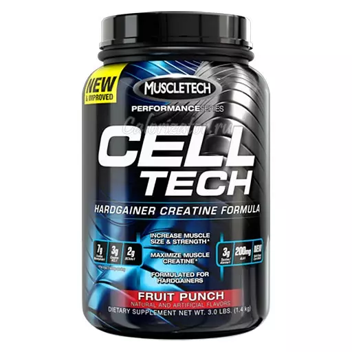 Muscletech Cell Tech Performance Mix.